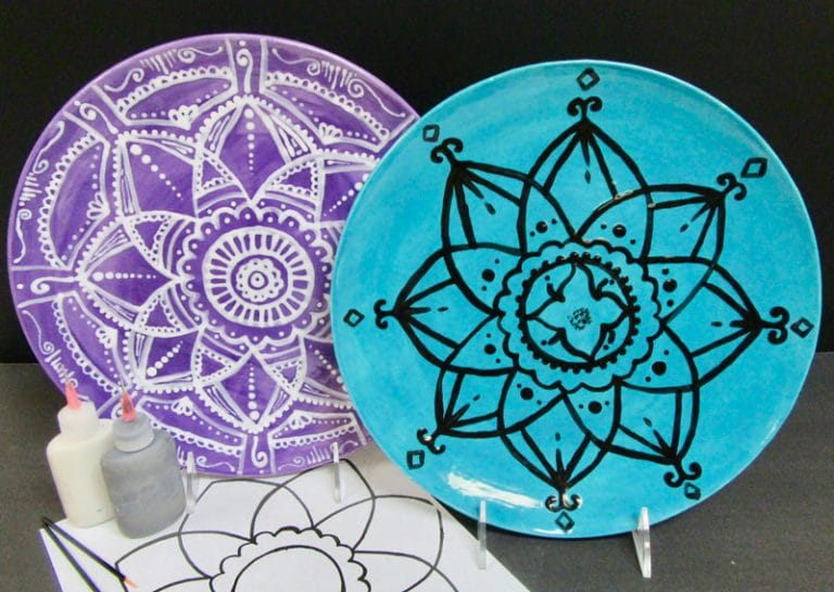 Mandala Plate | Art Attack