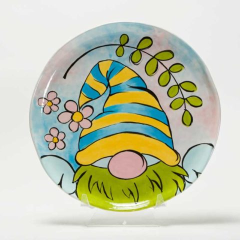 Whimsical Gnome Plate | Art Attack